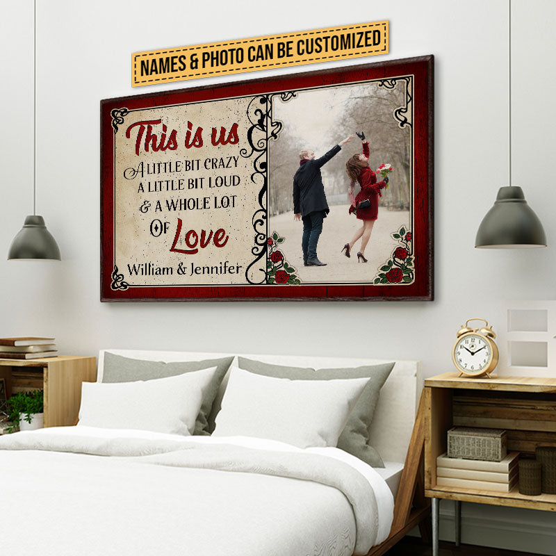 Custom Photo Couple This Is Us Custom Poster, Gifts For Wedding, Anniv ...